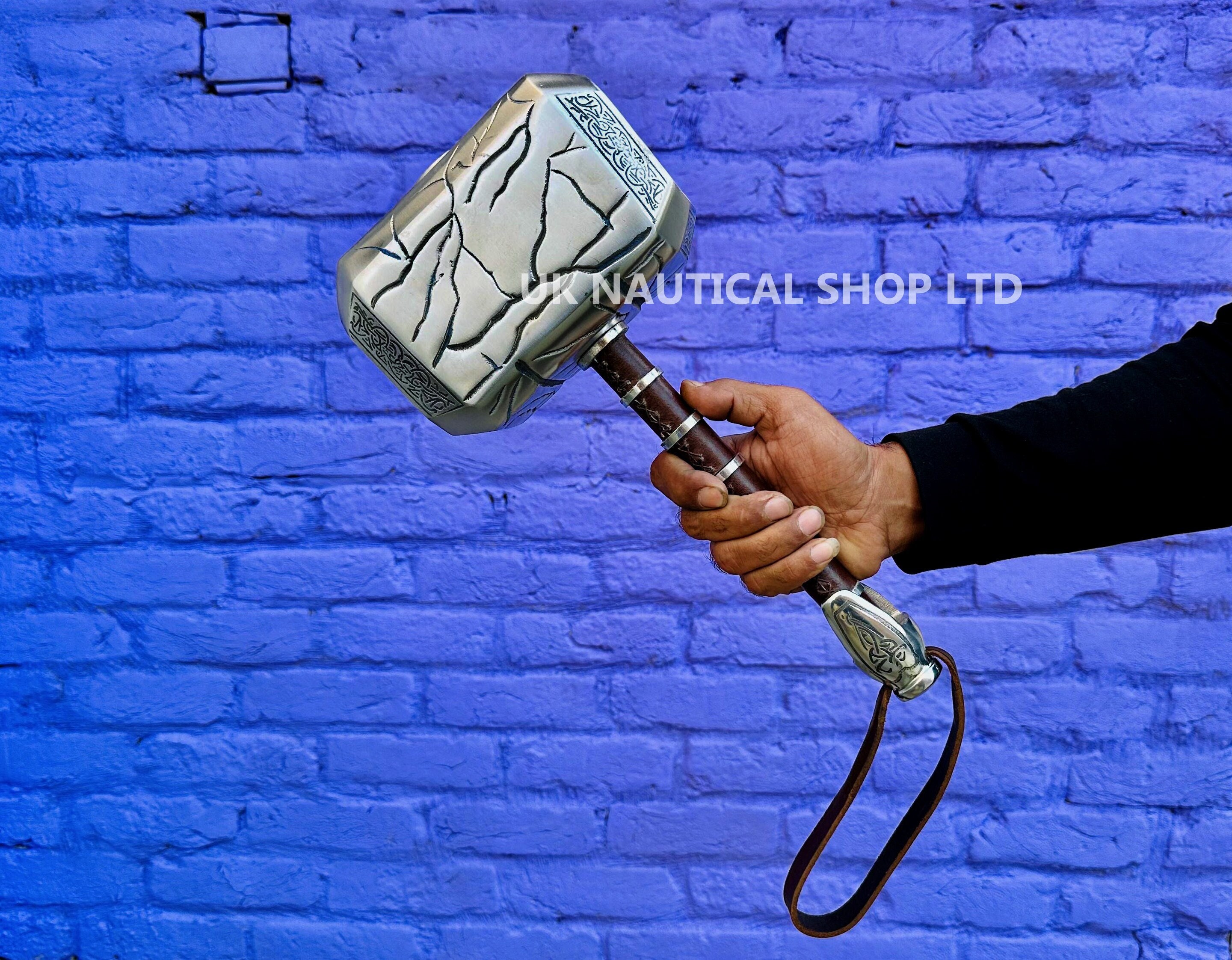 Broken Mjolnir Thor's Hammer Thor Hammer Metal Thor Cosplay 1/1 Scale ...