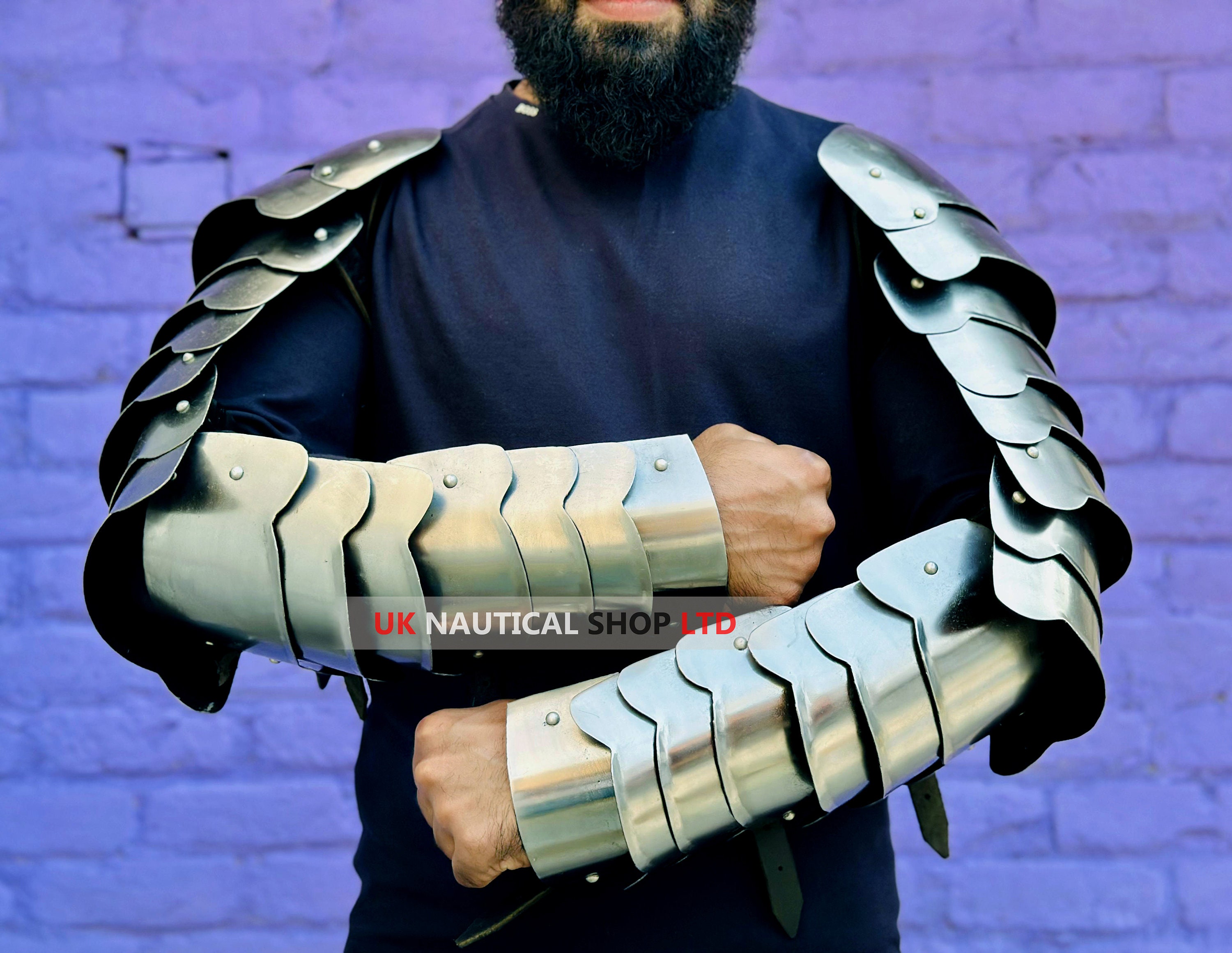 Medieval Roman Gladiator Larp Arm Guard Galdiator Warrior - Etsy