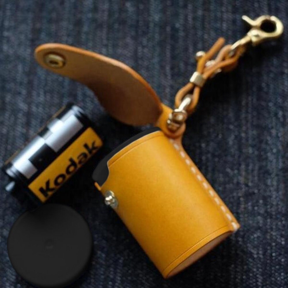 Leather Case for Film Roll Keychain - Etsy