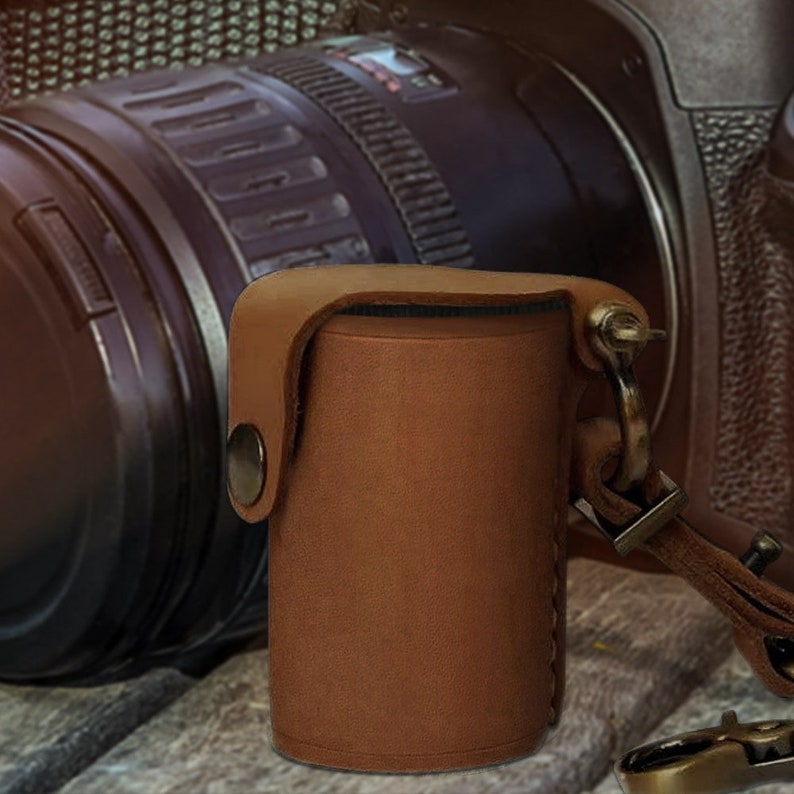 Leather Case for Film Roll Keychain - Etsy