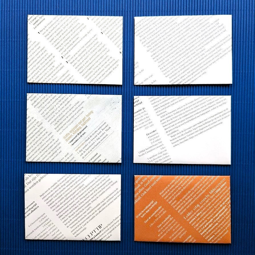 6 Handmade Envelopes Made From Recycled Paper - Etsy