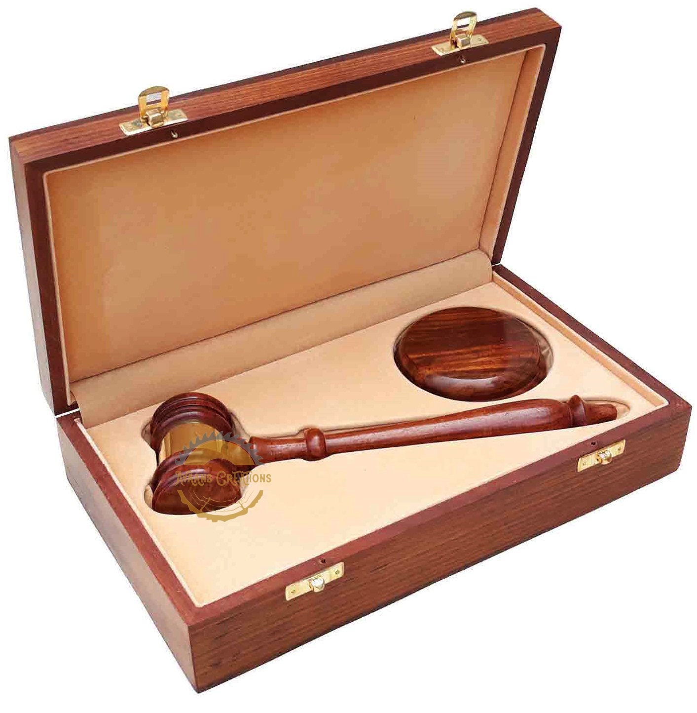 Wooden Gavel Judge's Personalized Gavel With Box Premium Handcrafted Justice Gavels and Sound ...