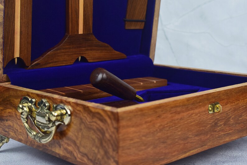 Exquisite Masonic Tools Set for Rituals and Symbolic Work Wooden Plumb ...
