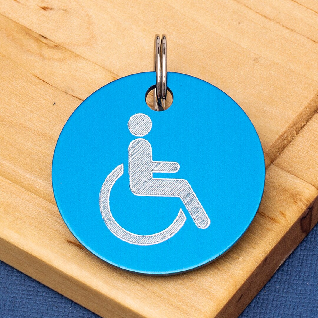 Disability Tag, Medical Alert, Assistance Animals, Luggage Engraved Tag ...