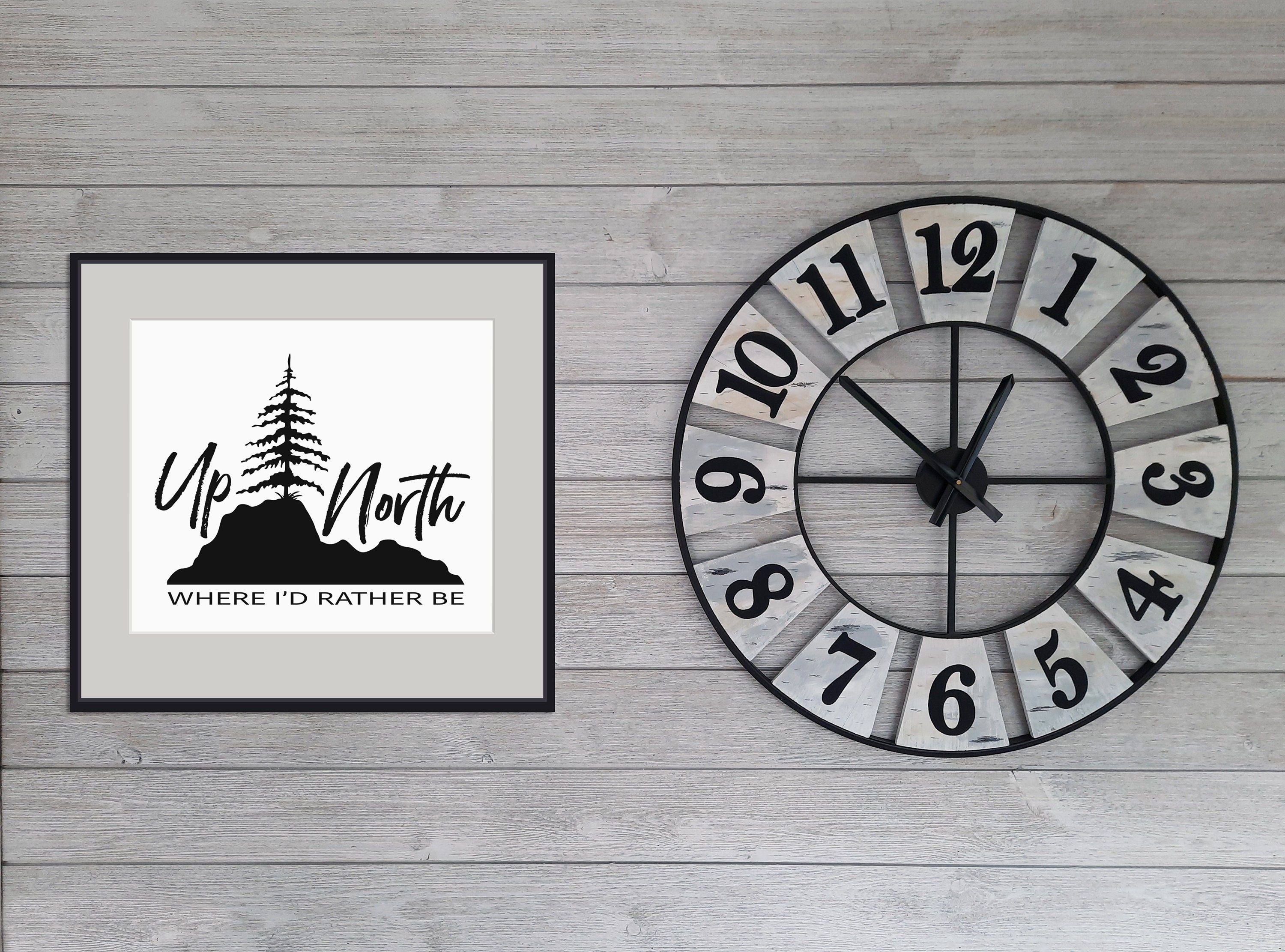 Up North Art, up North Digital Download, Minnesota Decor, Michigan ...