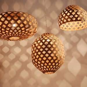 Bamboo Light Hexagonal Beehive 50 - Etsy