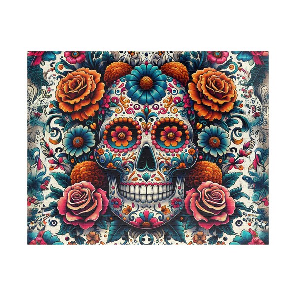 Sugar Skull Puzzle - Etsy