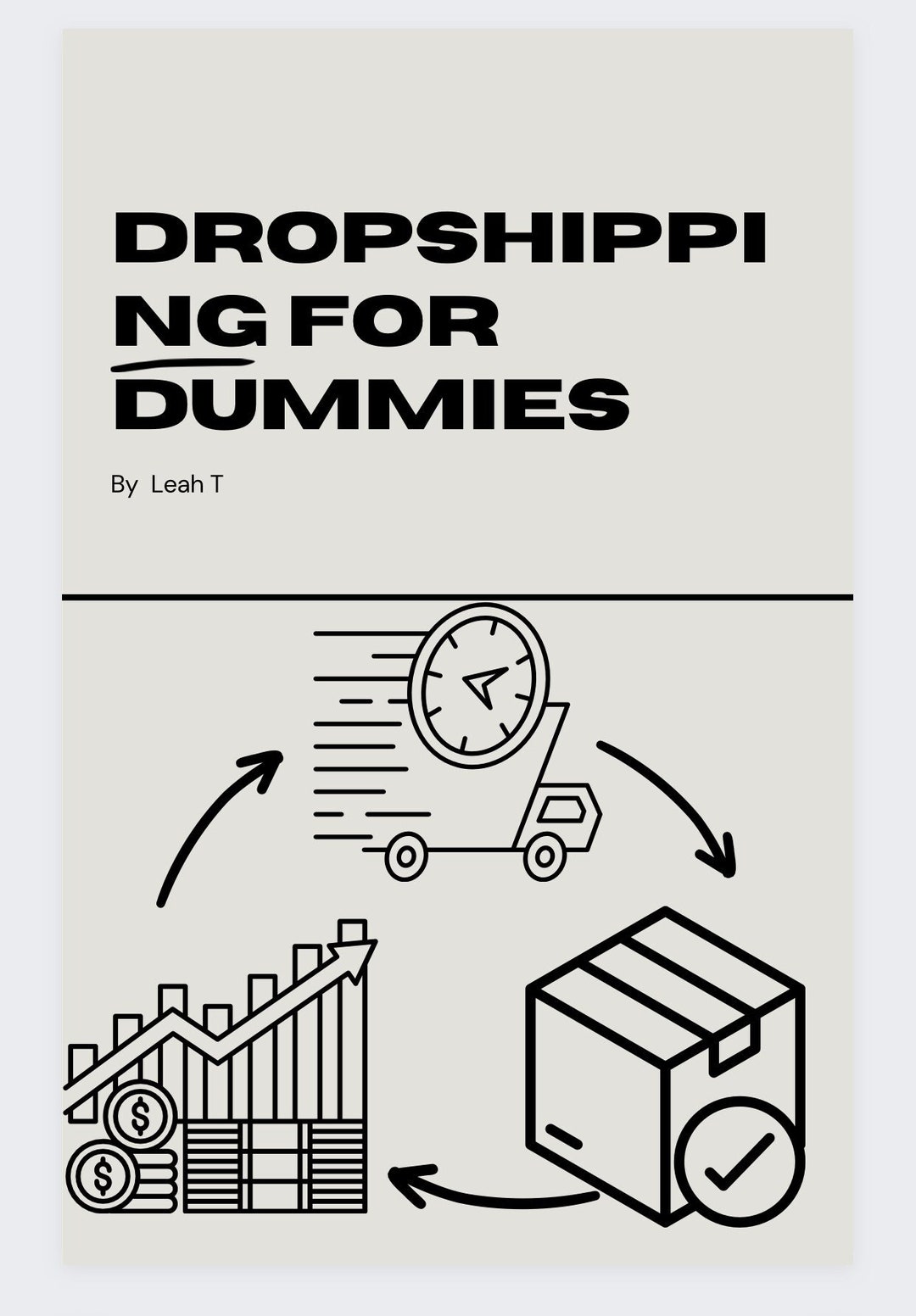 Dropshipping for Dummies Digital Product How to Make Money - Etsy
