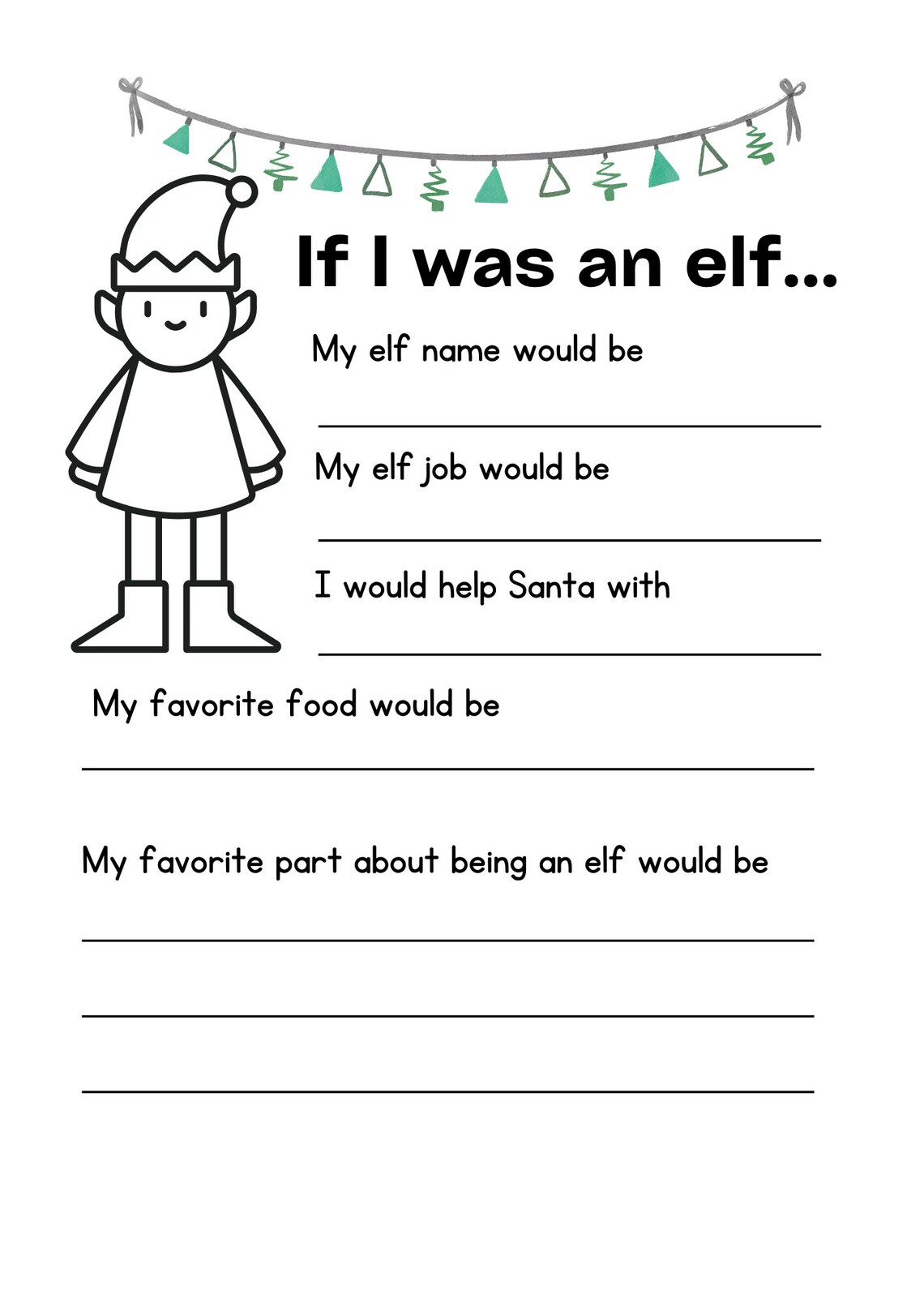 Printable Fun Christmas Activity Pack, 20 Pages of Activities ...