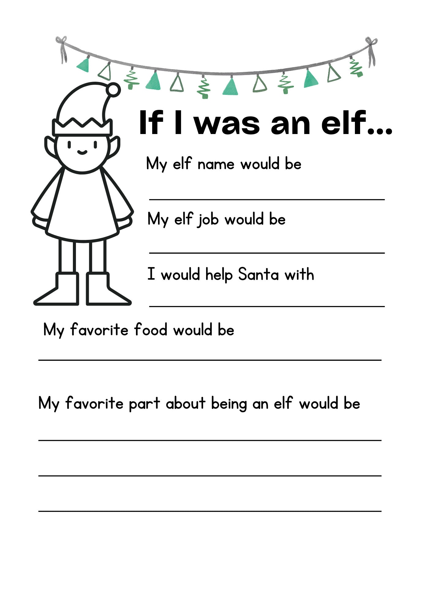 Printable Fun Christmas Activity Pack, 20 Pages of Activities ...