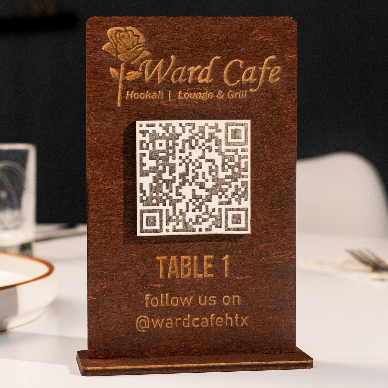 Double-sided QR Code Sign - Etsy