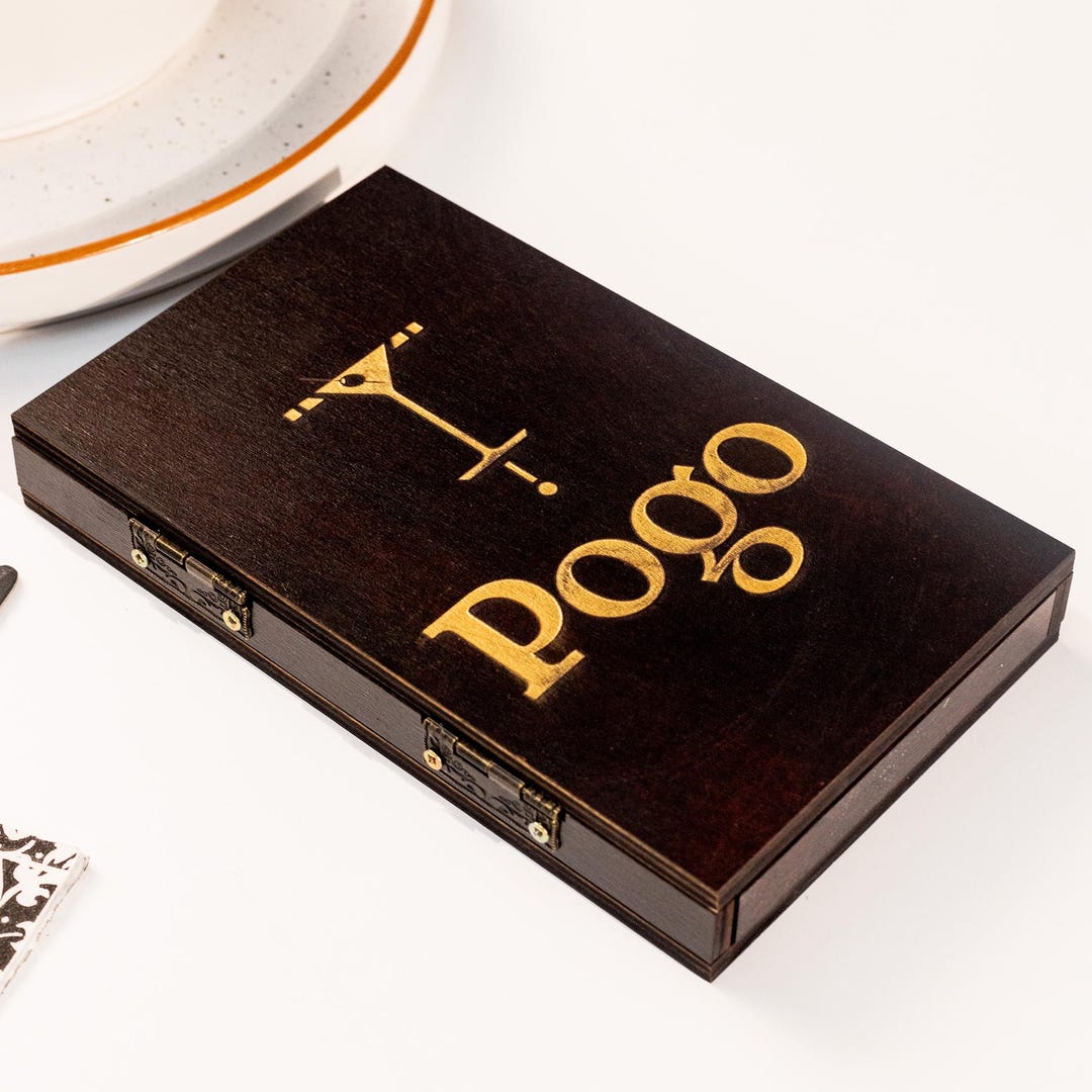 Wooden Bill Holder Box With Metal Hinges - Etsy