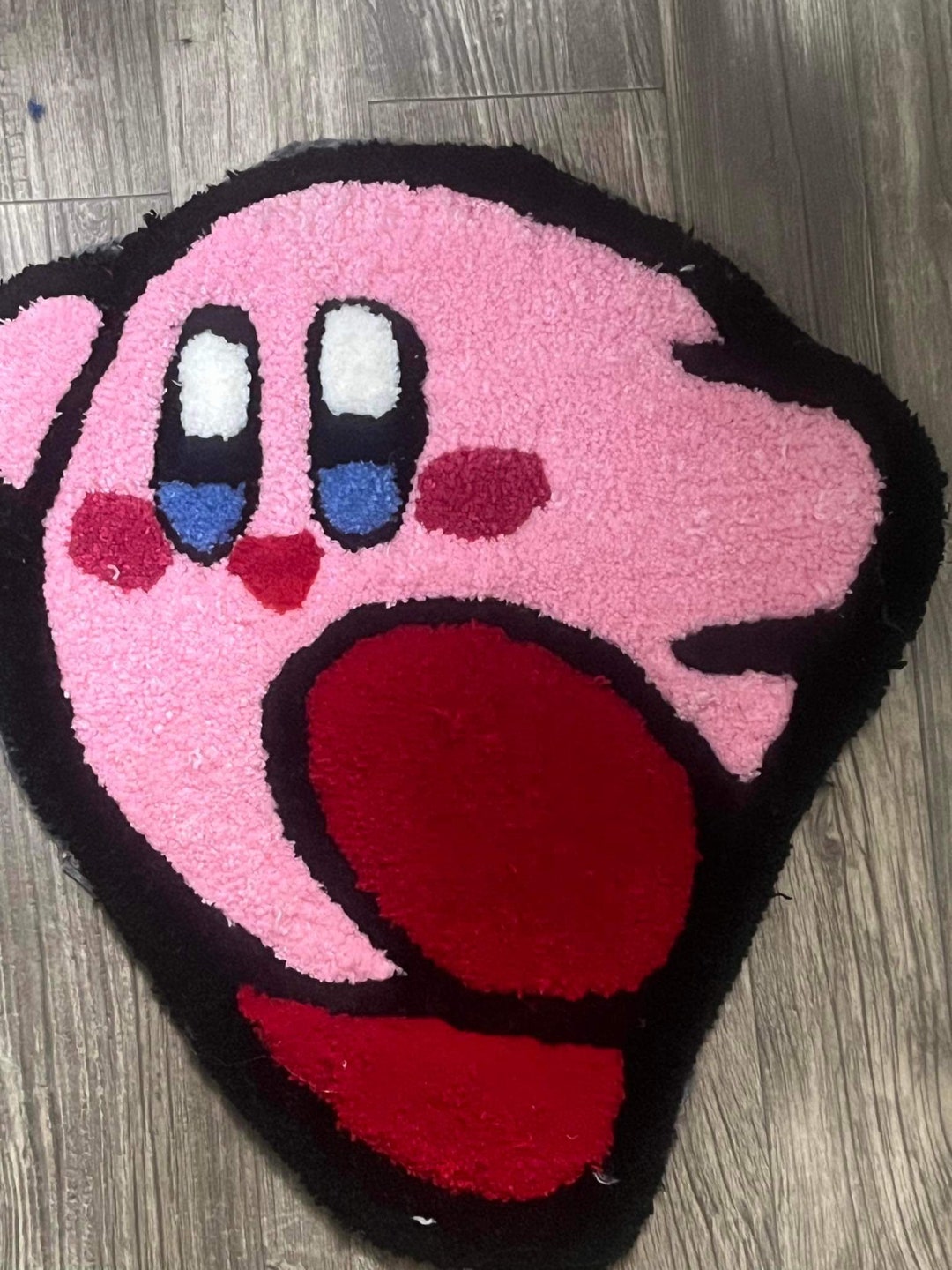 Kirby Nintendo, Kirby Rug, Girl Room Decor , Pink Room Decor , Kids ...