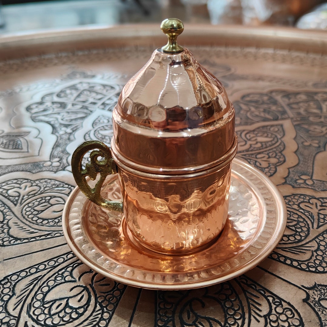 Copper Coffee Cup Turkish Coffee Cup Espresso Cups Handmade Cup Cup ...