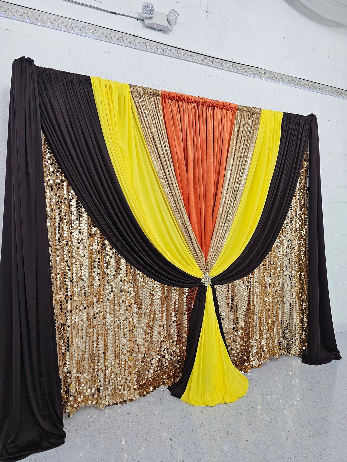 Backdrop Design for Fall Parties Backdrop for Thanksgiving Drape ...