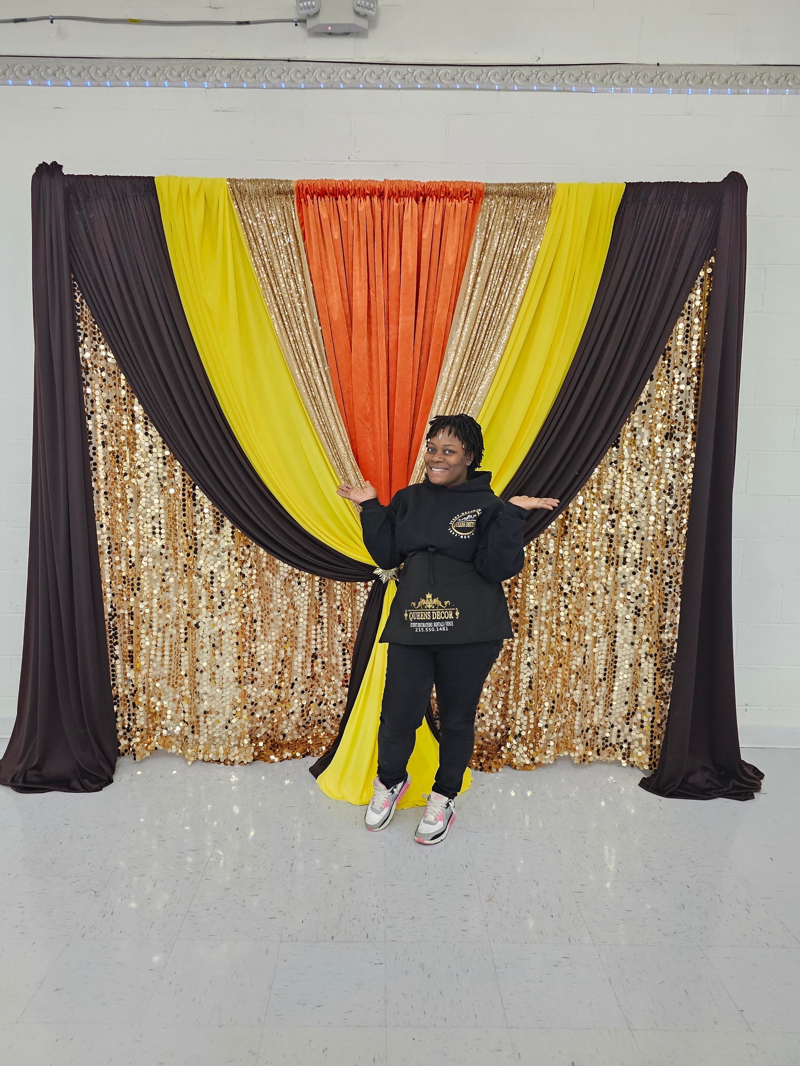 Backdrop Design for Fall Parties Backdrop for Thanksgiving Drape ...