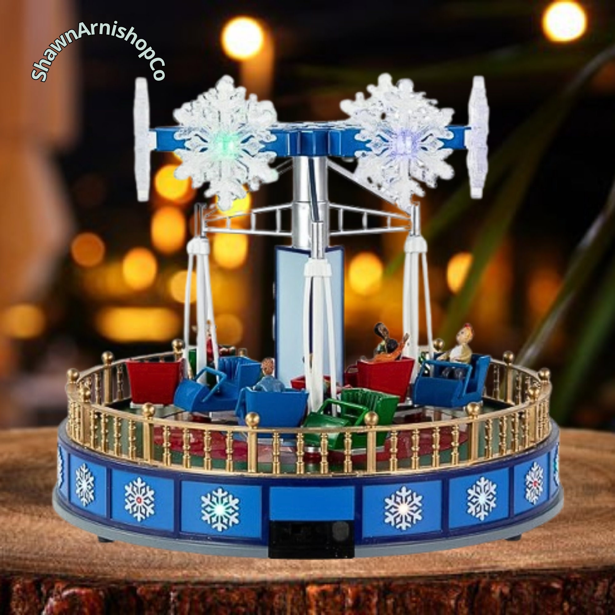 12 Musical and Animated Lighted Carnival Village Display - Etsy