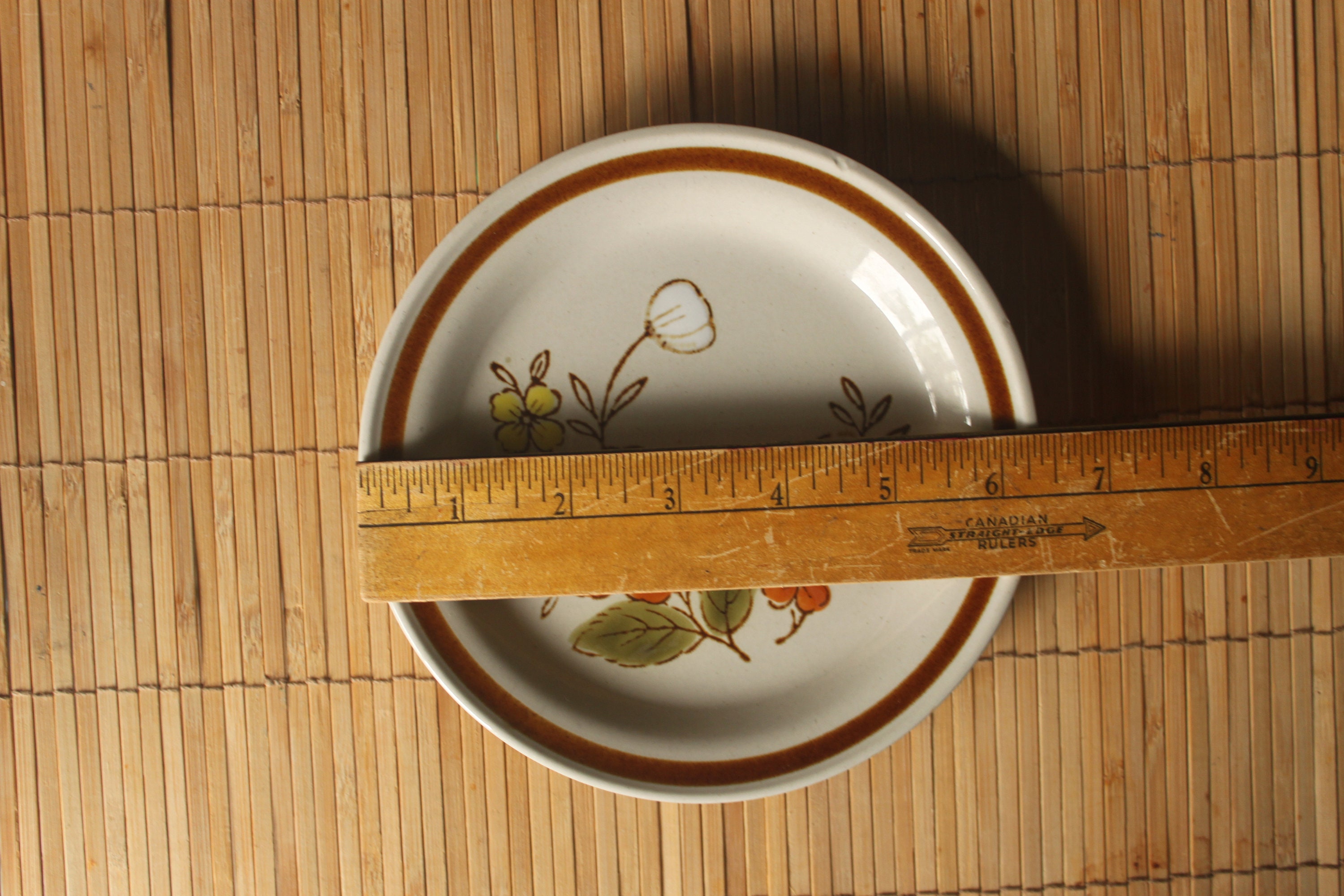 Vintage Mountain Wood Collection Stoneware Side Plates 1970's - Set of ...