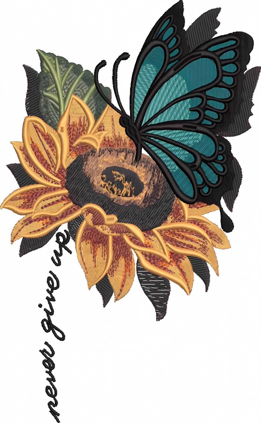 Sunflower Embroidery Designs Inspirational Embroidery Designs Butterfly ...
