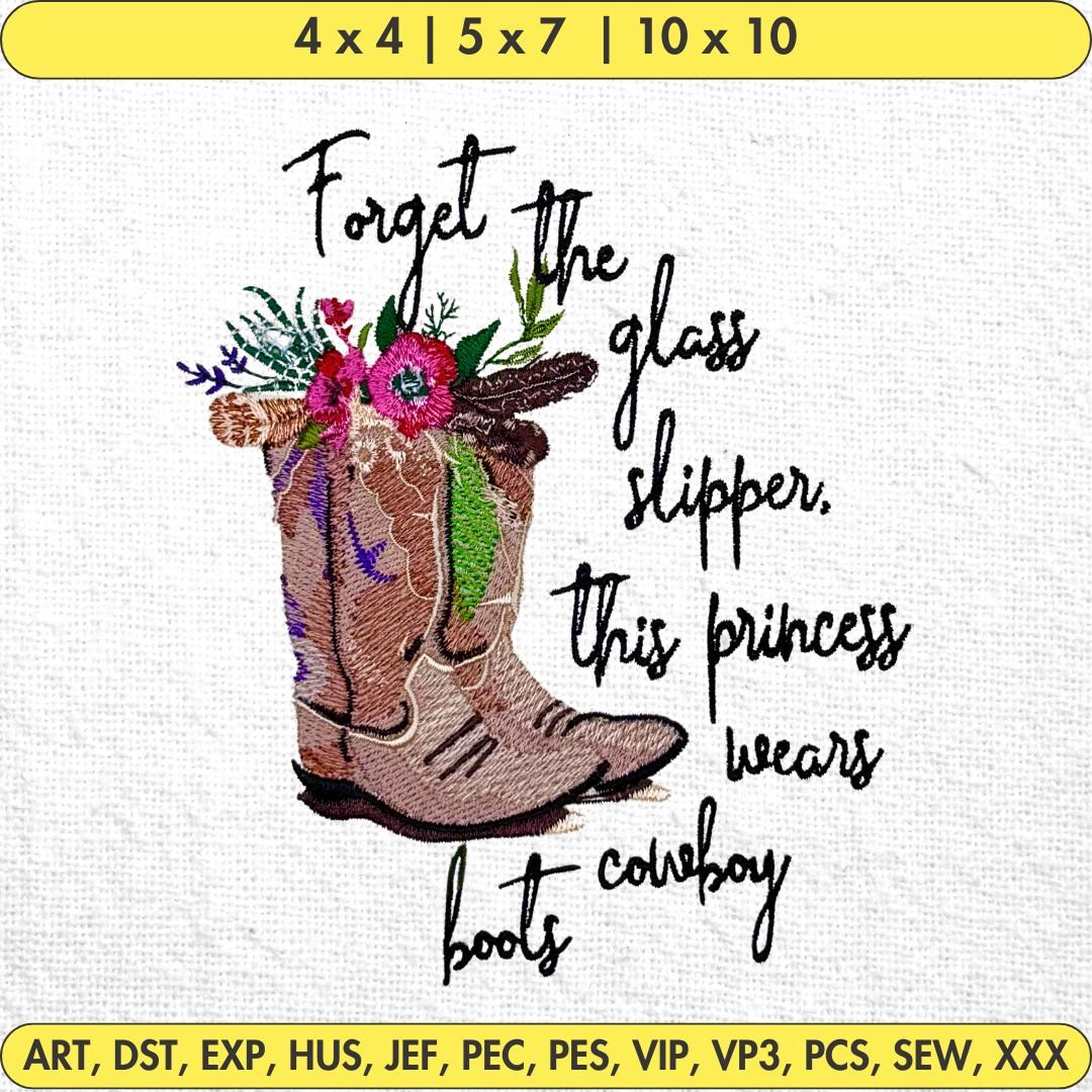 Western Embroidery Designs Cowboy Boots Embroidery Design Cowboy Quotes ...
