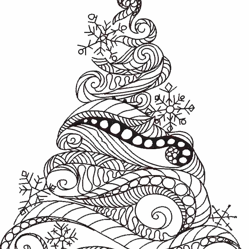 Zentangle Christmas - Etsy