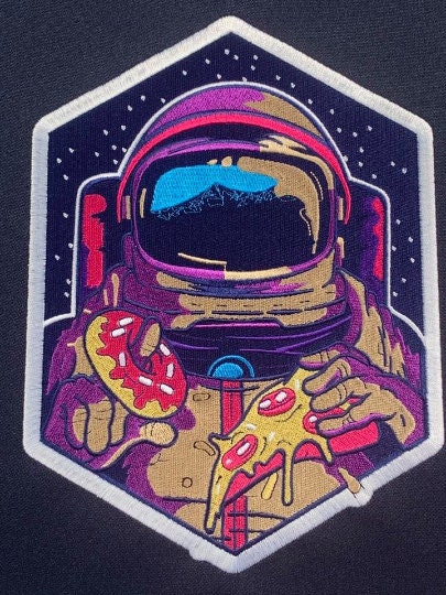 Astronaut Machine Embroidery Design Planet and Space Embroidery Design ...