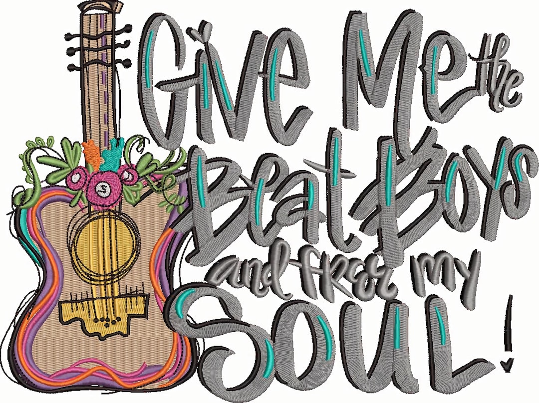 Music Embroidery Designs Song Lyrics Machine Embroidery Designs Music ...