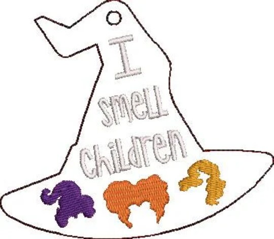 Hocus Pocus & Witch Hat Halloween Key Fob Pack Gift Idea - Etsy