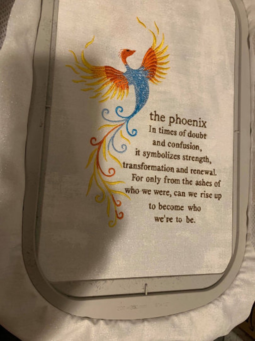 Phoenix Embroidery Design Phoenix Art Embroidery Phoenix Embroidery ...