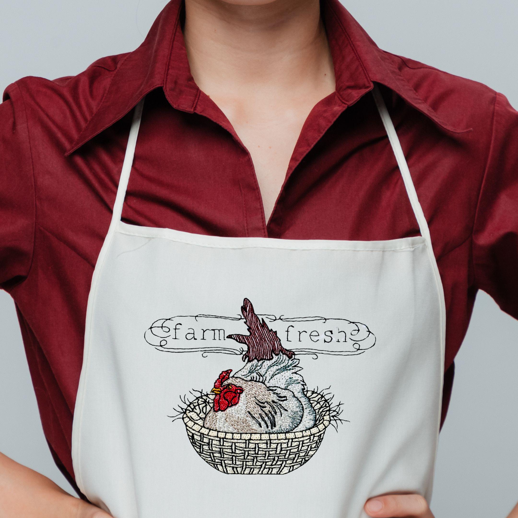Chicken Nest Machine Embroidery Design Farm Fresh Hen Embroidery ...