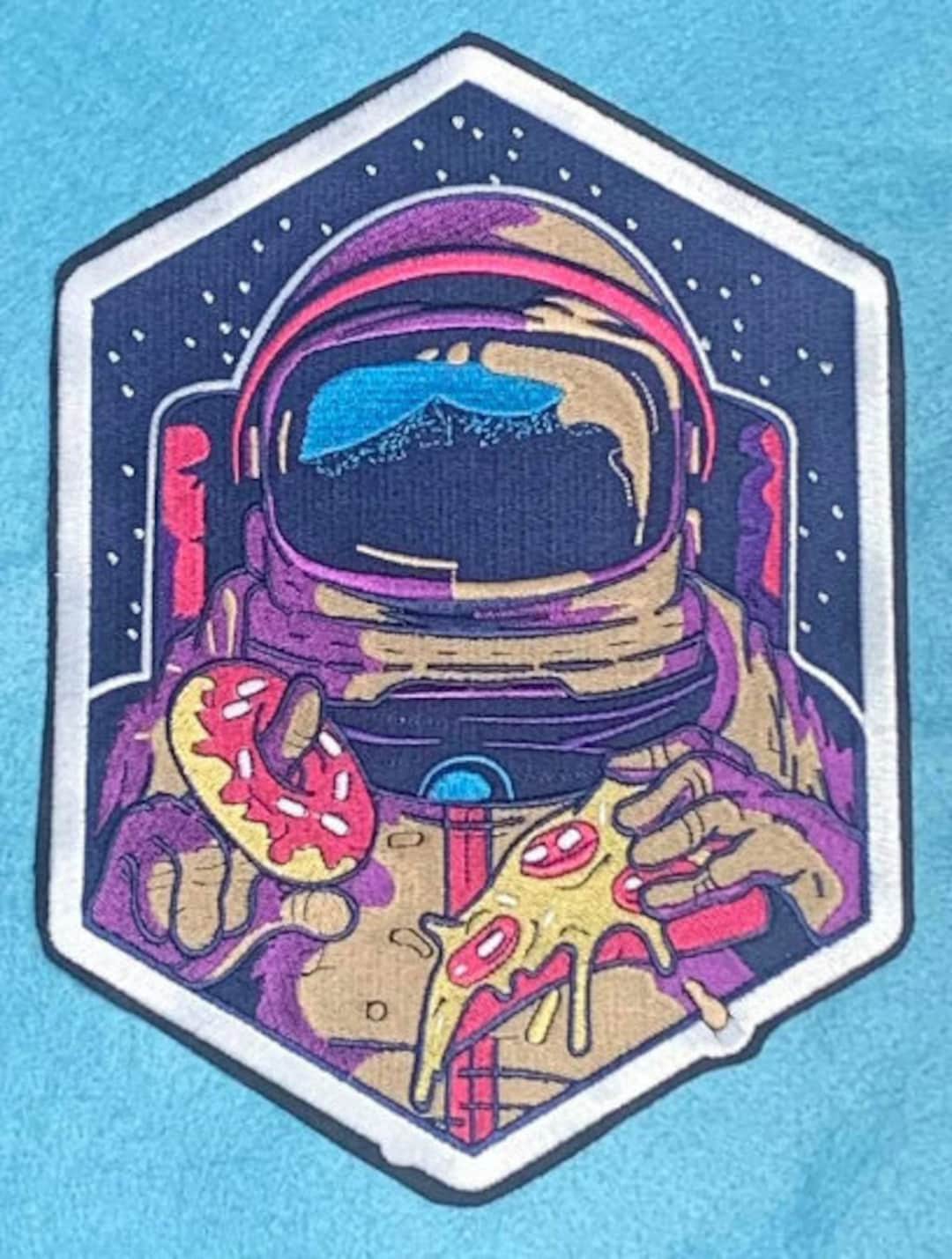 Astronaut Machine Embroidery Design Planet and Space - Etsy