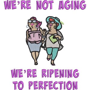 Pack of Old Ladies - 5 Designs Machine Embroidery Design Old Ladies ...