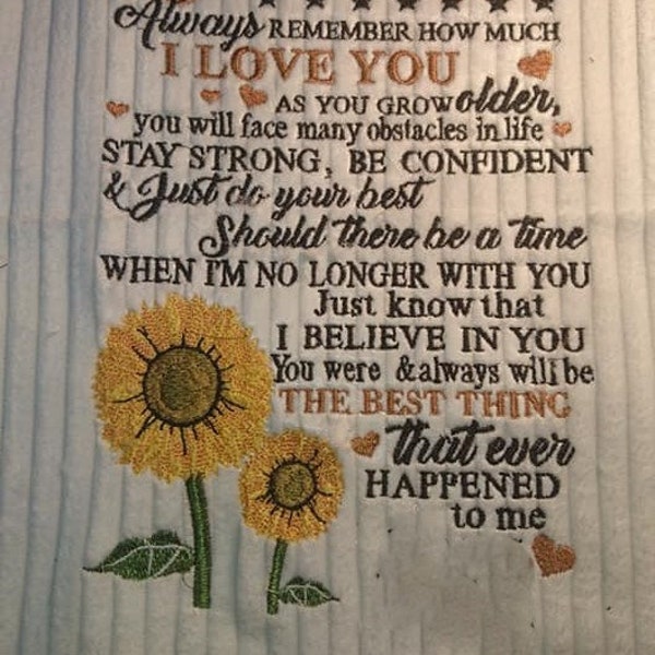 Quote Embroidery - Etsy