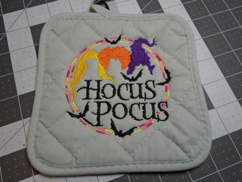 Hocus Pocus Machine Embroidery Design Halloween Embroidery - Etsy