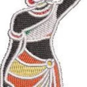 Rural Woman Embroidery Design Rural Woman Representation Machine ...