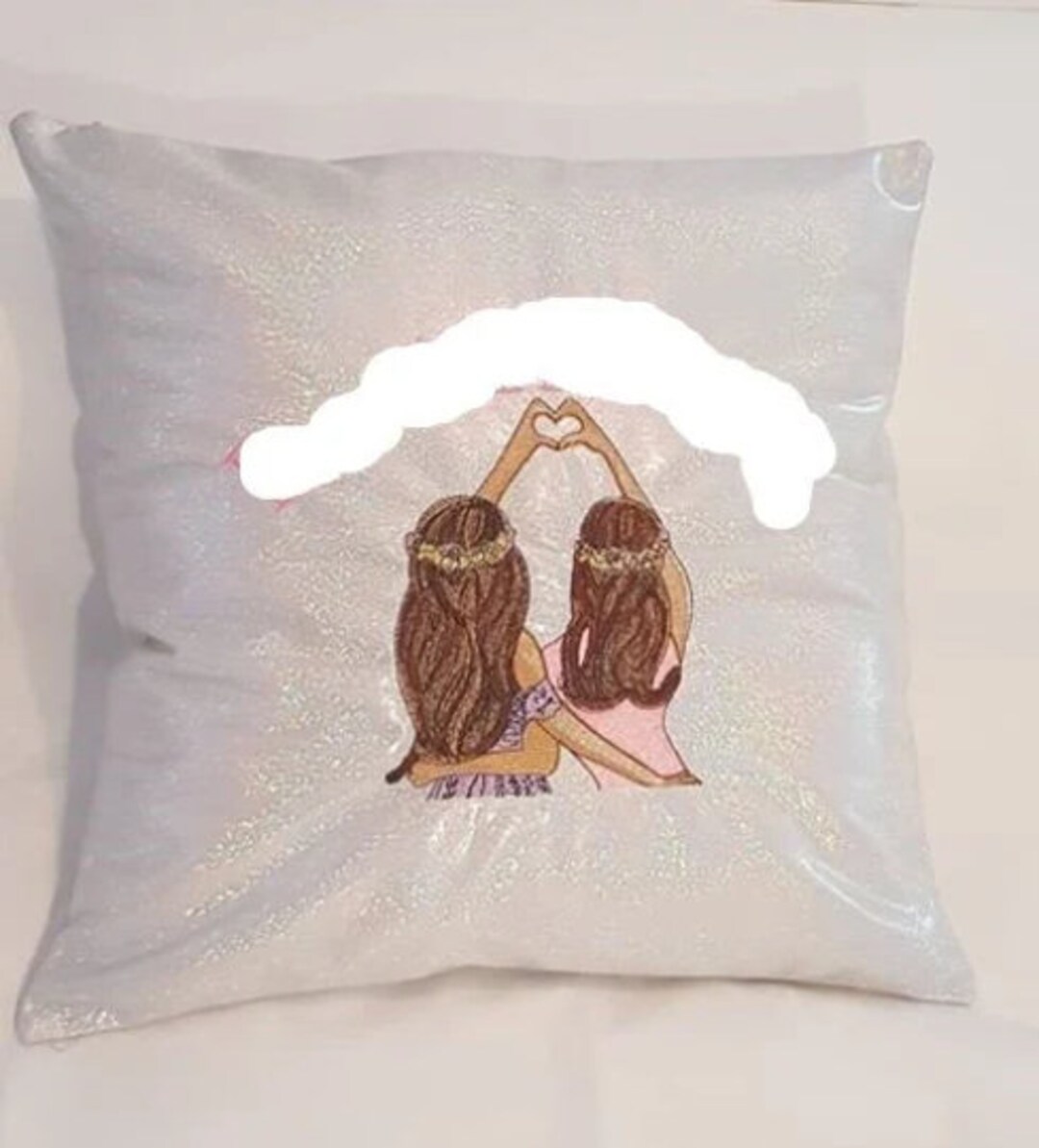 Best Friends Machine Embroidery Pattern Sisters Embroidery Designs ...