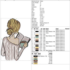 Girl Reading Book Machine Embroidery Design Readers Embroidery Design ...