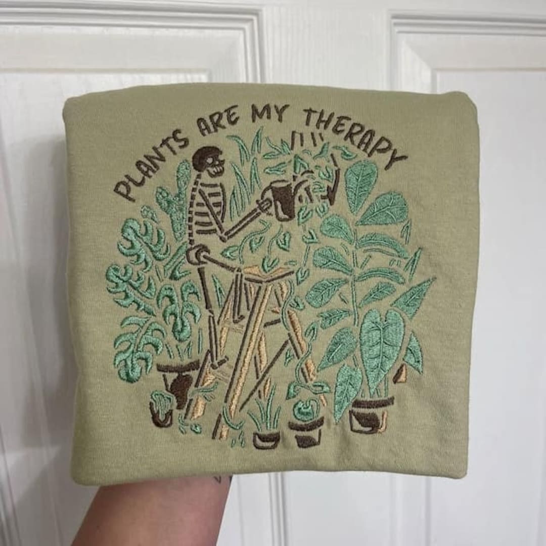 Plant Embroidery Designs Monster Embroidery Designs Plants Embroidery ...