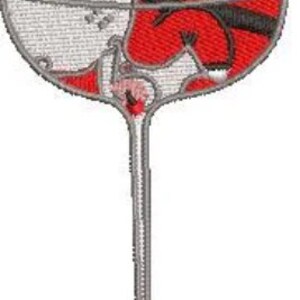 Santa Drowning in Glass Embroidery Design Santa Machine Embroidery ...