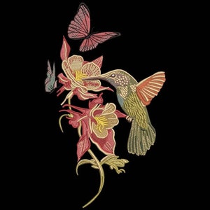 Hummingbird Embroidery Designs Hummingbird Machine Embroidery Designs ...