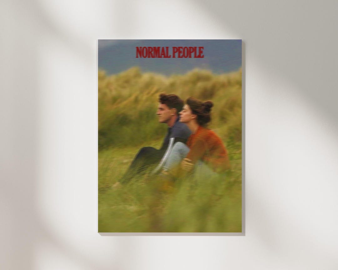 Normal People Poster Movie Poster Inspired Digital Art Print, Normal ...