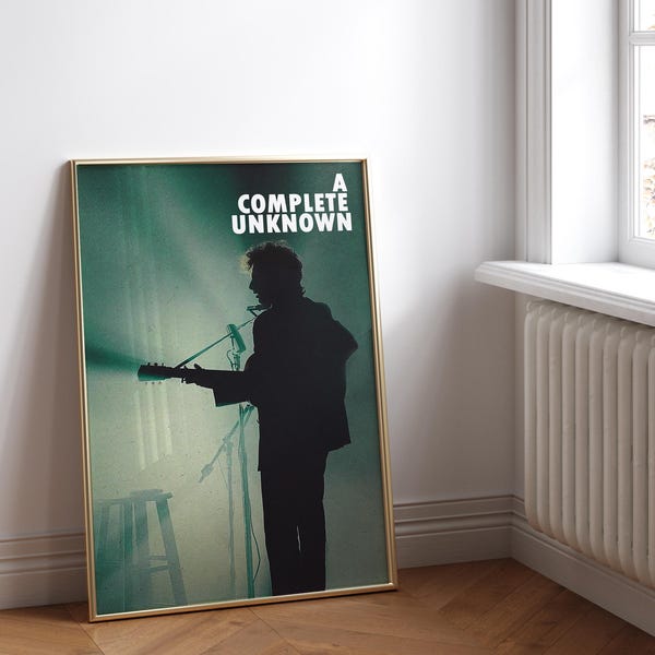 A Complete Unknown Movie Poster - Etsy