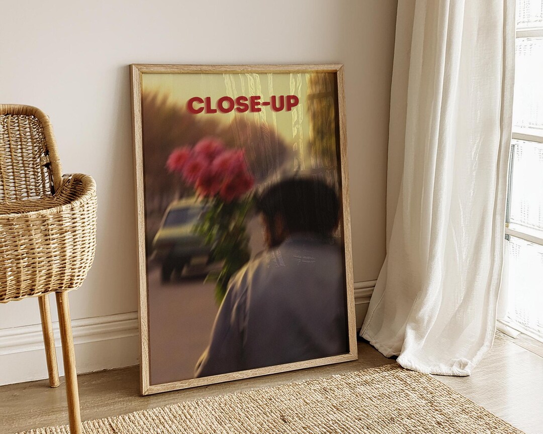 Close up Movie Poster Inspired Digital Art Print, Close up Poster, Wall ...