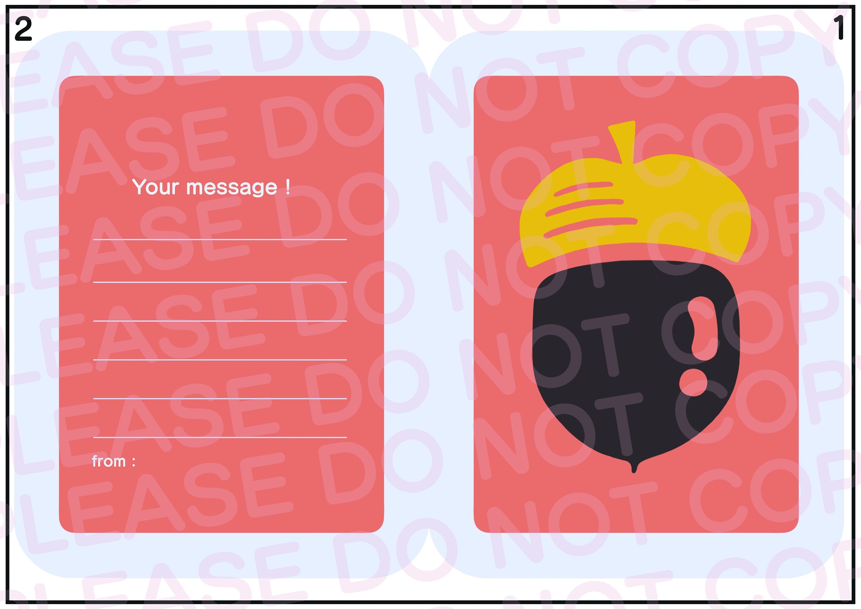 Printable ACNH DIY Customizable Bday Card - Etsy