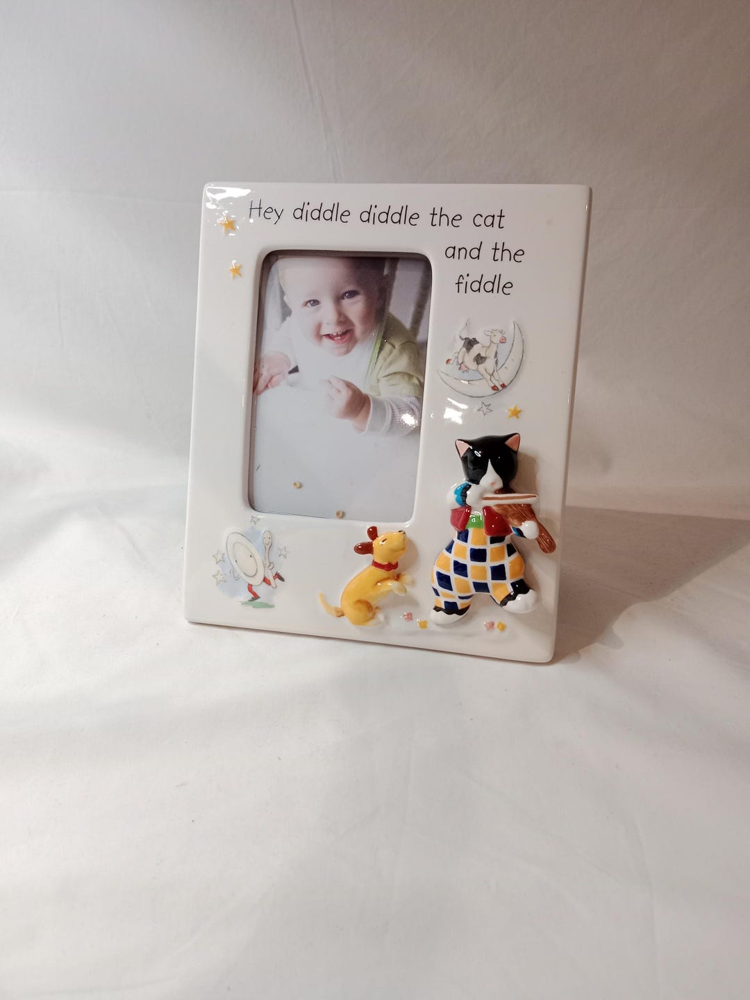 Aynsley Baby Photo Frame Nursery Rhyme, Porcelain, Original Box ...