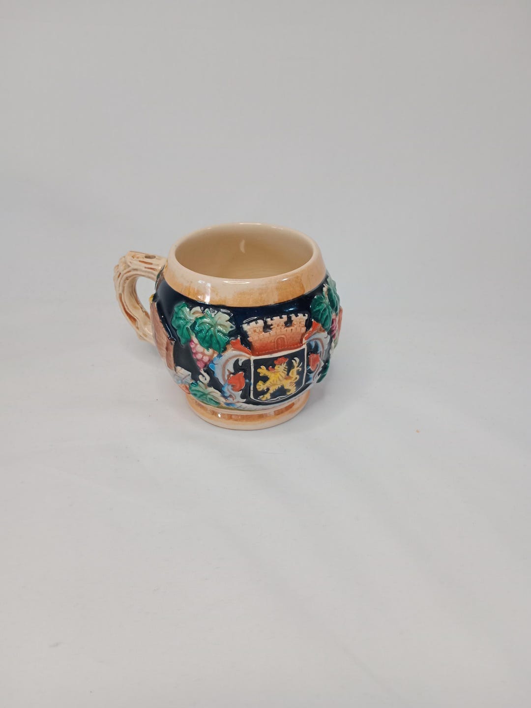 Heidelberg Small Mug, Potbelly Cup, Germany, Beautiful Relief Detail ...
