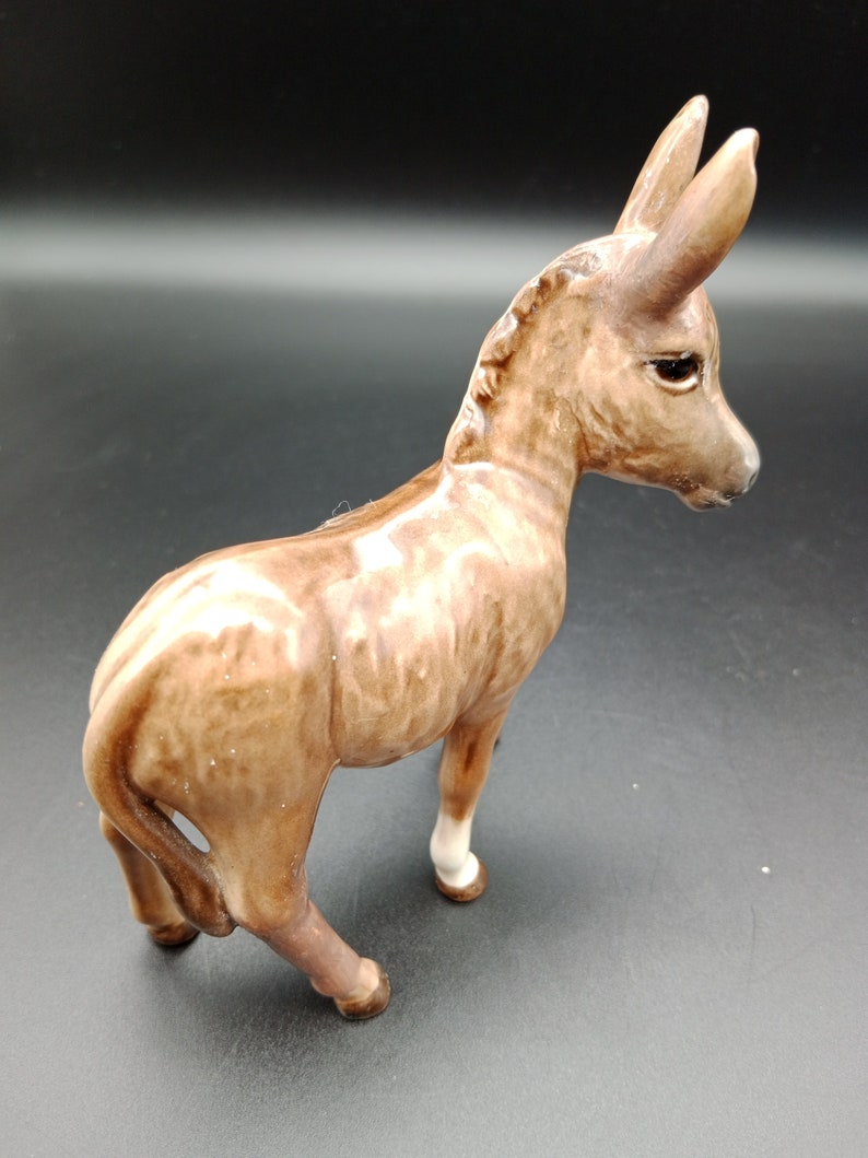 Rare Beswick Donkey Foal Figurine Model 2110, Collectible - 12 Cm H ...