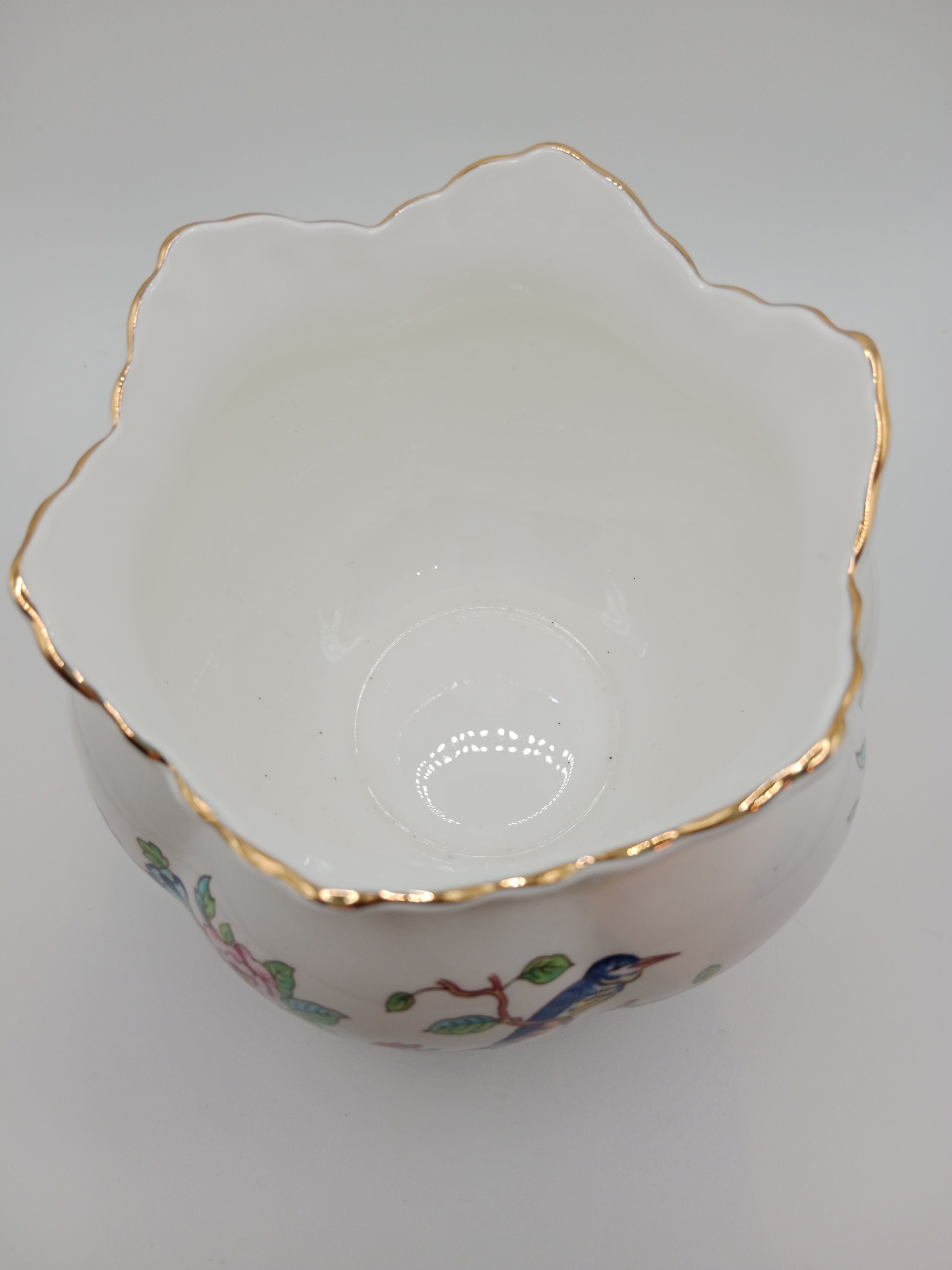 Vintage Aynsley Pembroke Pattern Design Bowl or Planter, Floral Design ...
