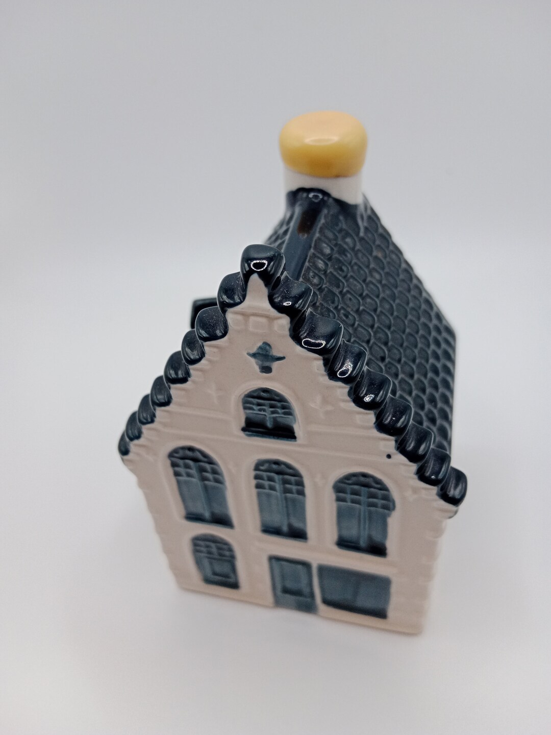 KLM Blue Delft's BOLS Amsterdam 1575 Canal House 49 Empty Bottle, Seal ...