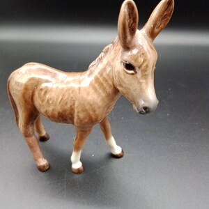 Rare Beswick Donkey Foal Figurine Model 2110, Collectible - 12 Cm H ...